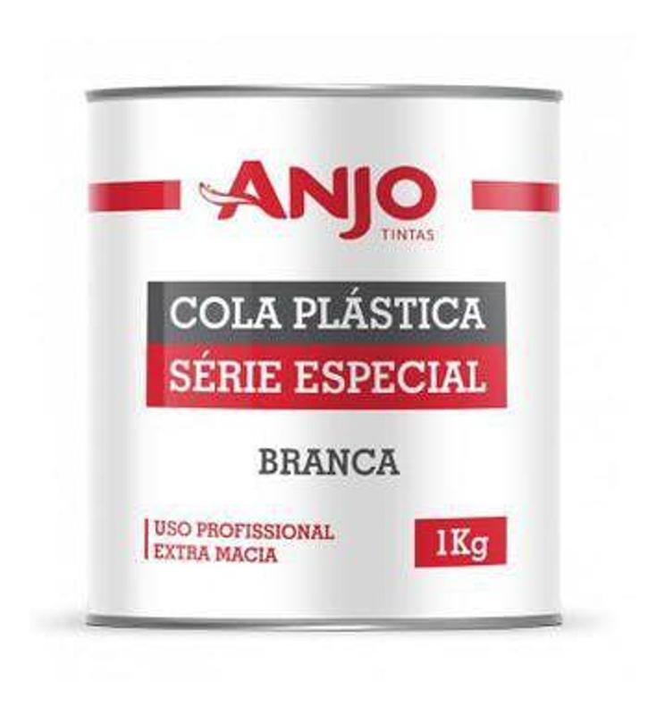 Cola Plastica Serie Especia Branca 1kg - ANJO - Cola Branca - Magazine ...