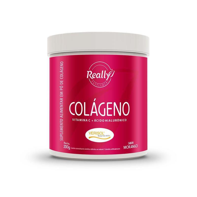 Colágeno Com Verisol Sabor Morango - Really Supplement - Colágeno - Magazine Luiza