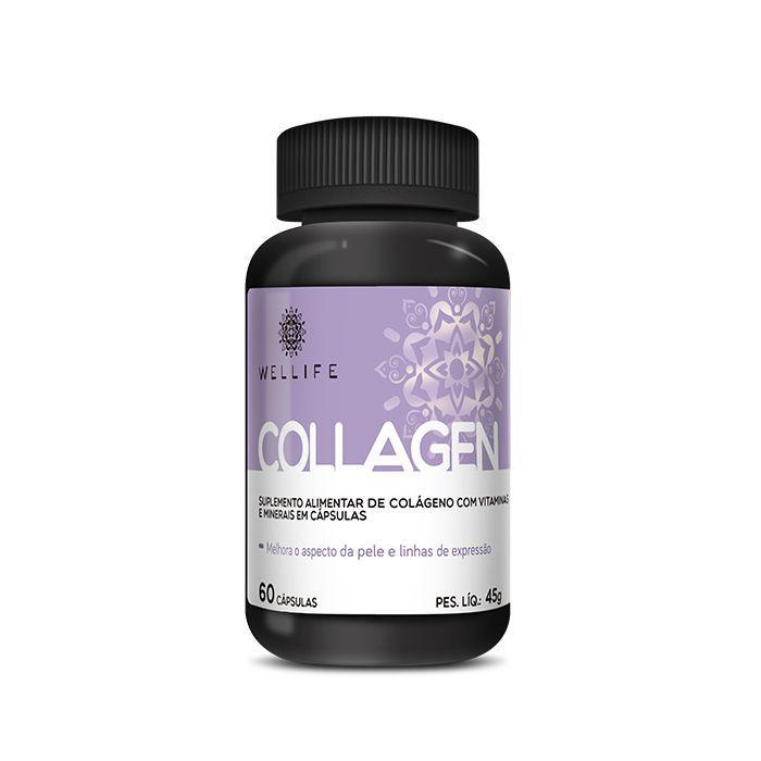 Colágeno Hidrolisado Wellife- Collagen- 60 Cáps. - Colágeno - Magazine ...