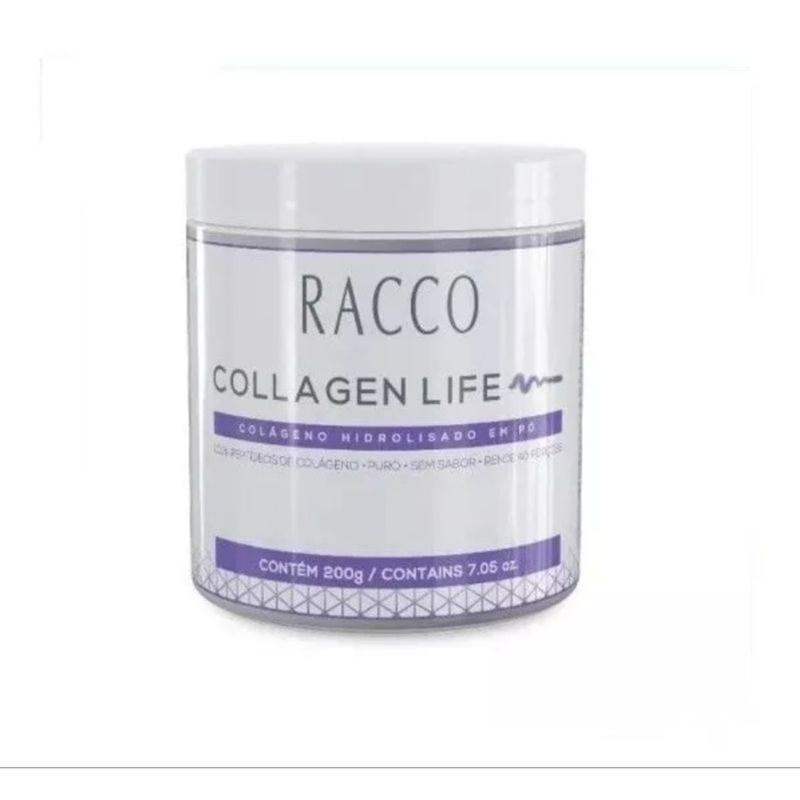 Colágeno Hidrolizado Em Pó Racco Collagen LIfe 200 g - Colágeno ...