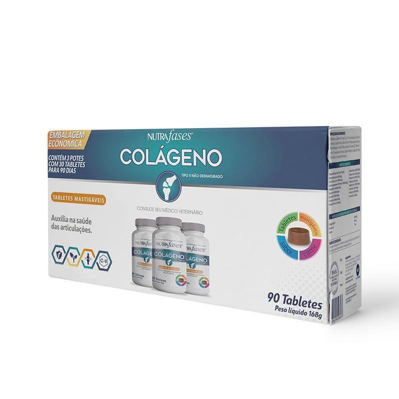 Colágeno Nutrafases Suplemento Para Cães 90 Tabletes - Vetzam ...