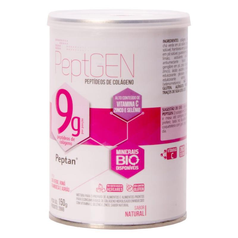 Colágeno Peptgen 9g Sabor Natural 150g - Chá MaIs - Cha Mais - Colágeno ...
