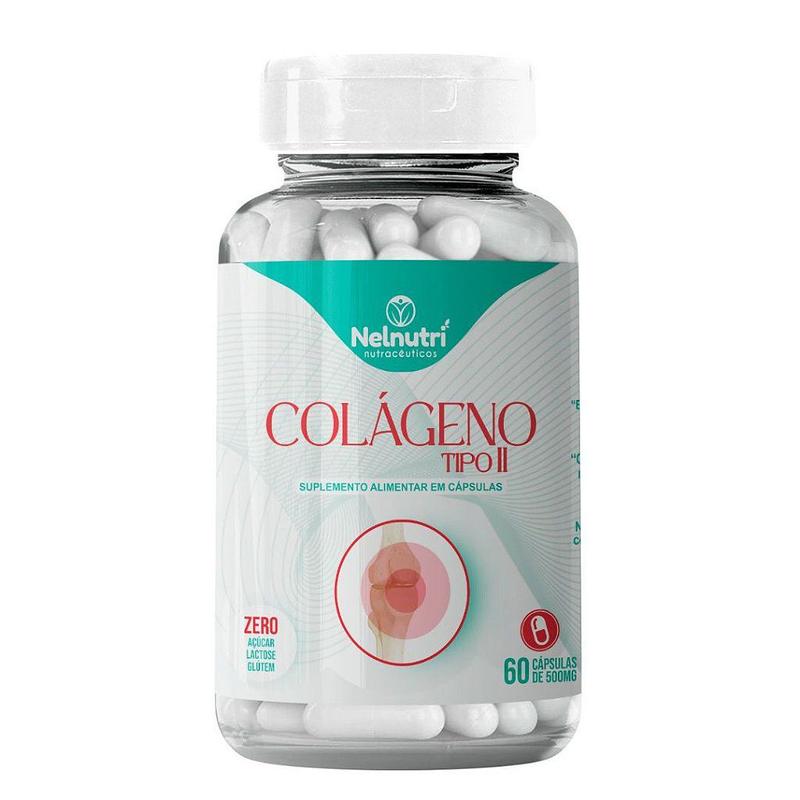 Colágeno Tioo II 60 cáps - Nelnutri - Colágeno - Magazine Luiza