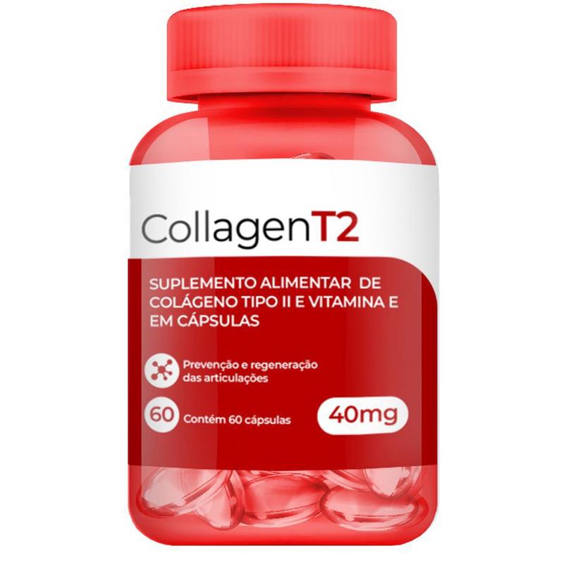 Colágeno Tipo 2 CT2 40mg c/ 60 Cápsulas Softgel Articulação - Up Sports ...