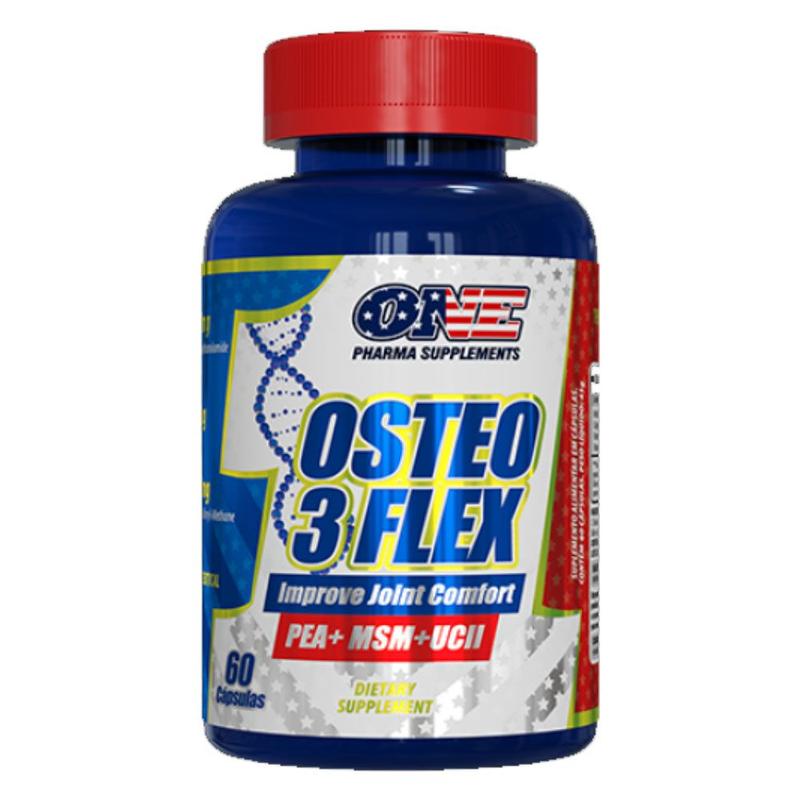 Colageno tipo 2 osteo 3 flex 60 caps - one pharma - ONE PHARMA ...