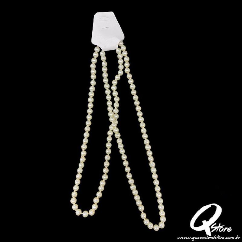 Colar anos 60 pérola pacote c/ 2 unidades - H.K - Colar - Magazine Luiza