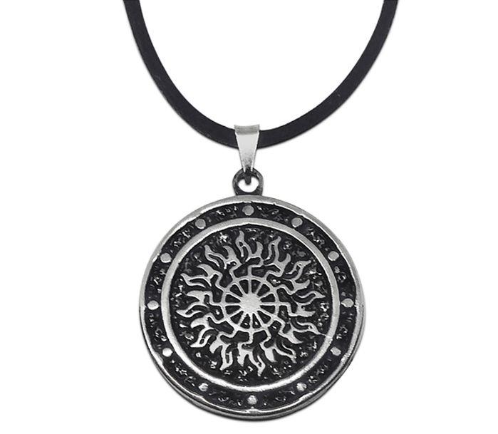 Colar Corrente Amuleto Do Sol Símbolo Do Conhecimento - MP Símbolos ...