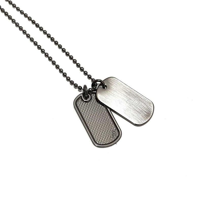 Colar Dog Tag (BASE) B-01 - Marshop - Colar - Magazine Luiza