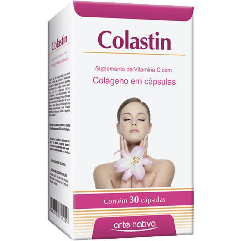 Colastin 30 Cápsulas 430mg Arte Nativa - Colágeno - Magazine Luiza