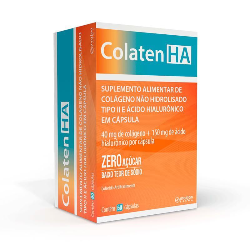 Colaten HA 40mg 60 Cápsulas - Marjan - Colágeno - Magazine Luiza