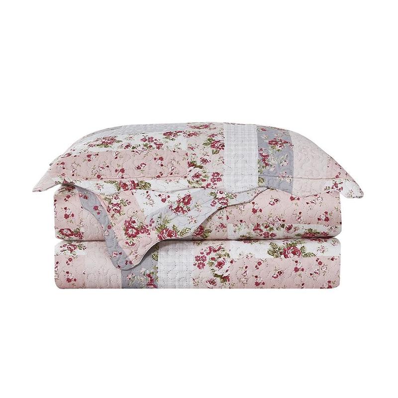 Colcha Evolution Patchwork 3 Peças Queen Camesa - Cobre-Leito e Colcha ...