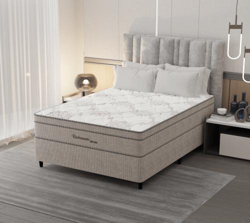 Colchão Casal Molas Ensacadas 1,38 X1,88 X 0,30cm - Radamento - Biflex ...