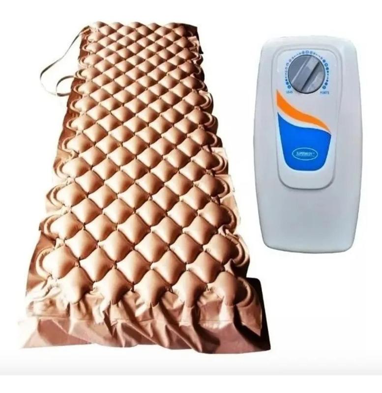 Colchão de ar Inflável Hospitalar Anti Escaras 110V - Supermedy ...