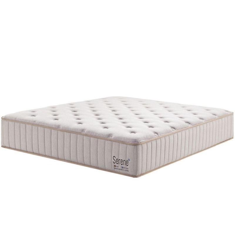 Colchão de Molas Ensacadas 503156 Serene Queen 158x198x34cm Mannes ...