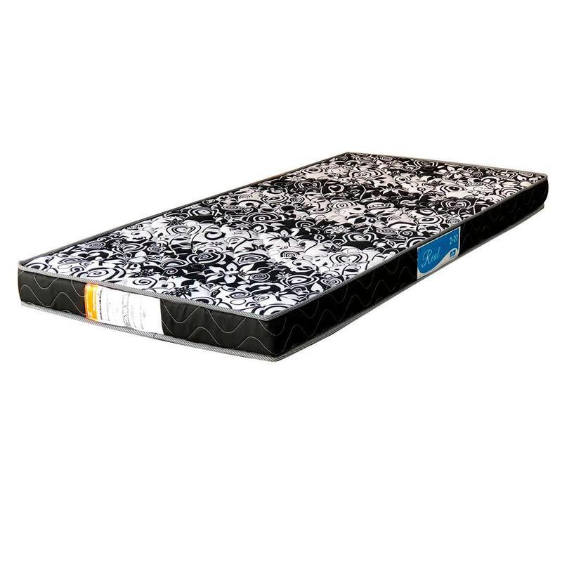 Colchão de Solteiro Real D20 com espuma de poliretano 12x88x188 - Ley ...