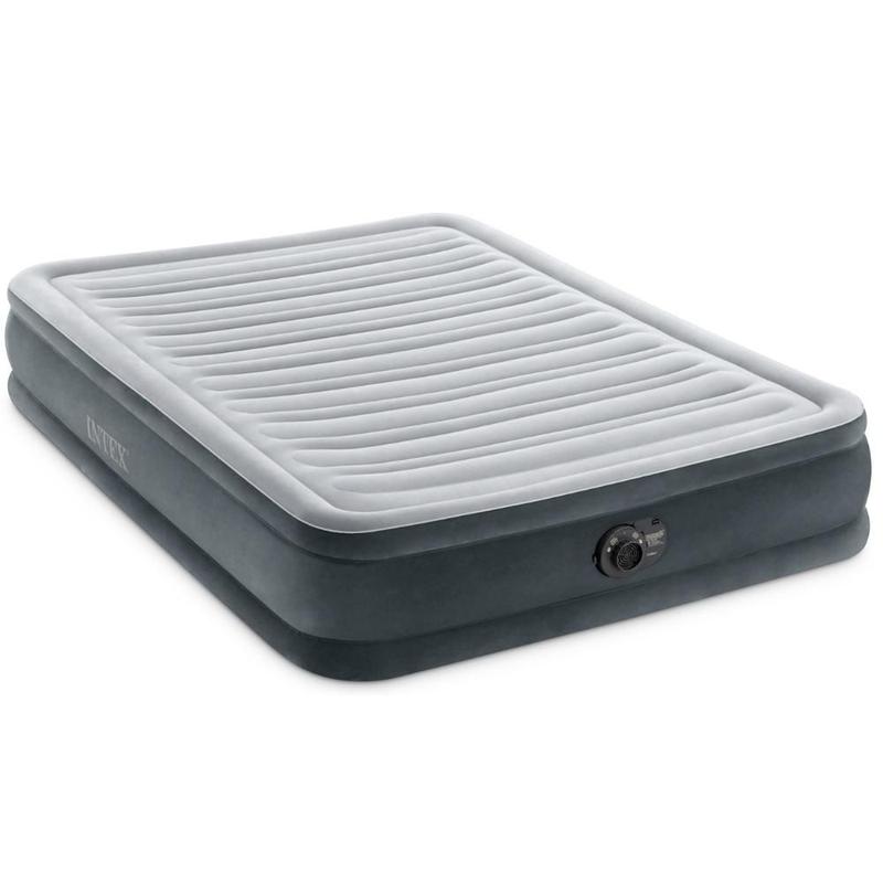 Colchão Inflável Casal Elevado Dura-Beam Comfort-Plush c/ Bomba ...