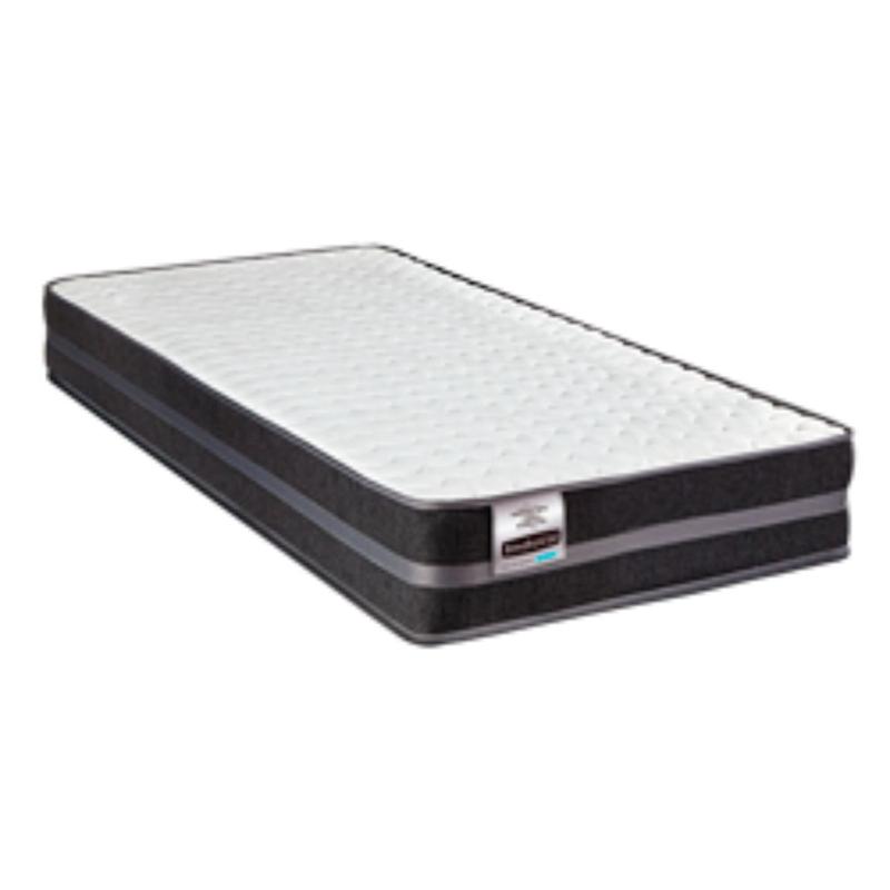 Colchão Solteiro Bogotá Ultralastic Branco/Grafite 88x188 - Inducol ...