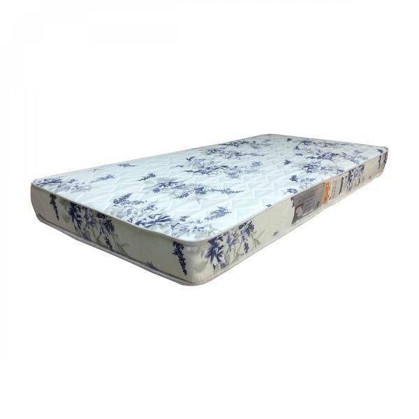 Colchão Solteiro Luckspuma Colchões D 28 14X 188X 78 cm Azul Floral ...