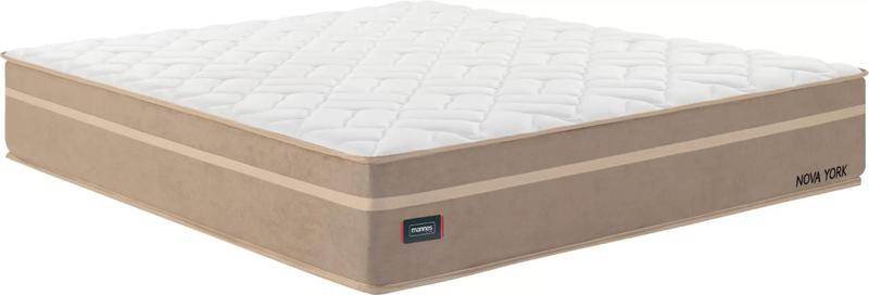 Colchão Super King Molas Ensacadas 193x203x32cm New York Mannes ...