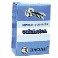 Colchete Latonados N.10 Cx.c/ 72unid. Bacchi Pct.c/10 - Colchete ...