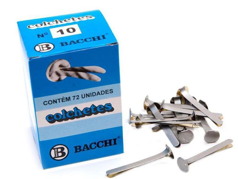 Colchete Nº 10 Com 72 Unidades Bacchi - Colchete - Magazine Luiza