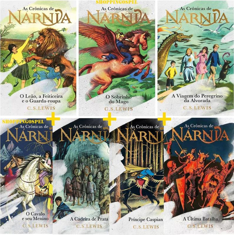 Coleção As Crônicas de Nárnia com 7 Livros - C. S. Lewis - THOMAS ...