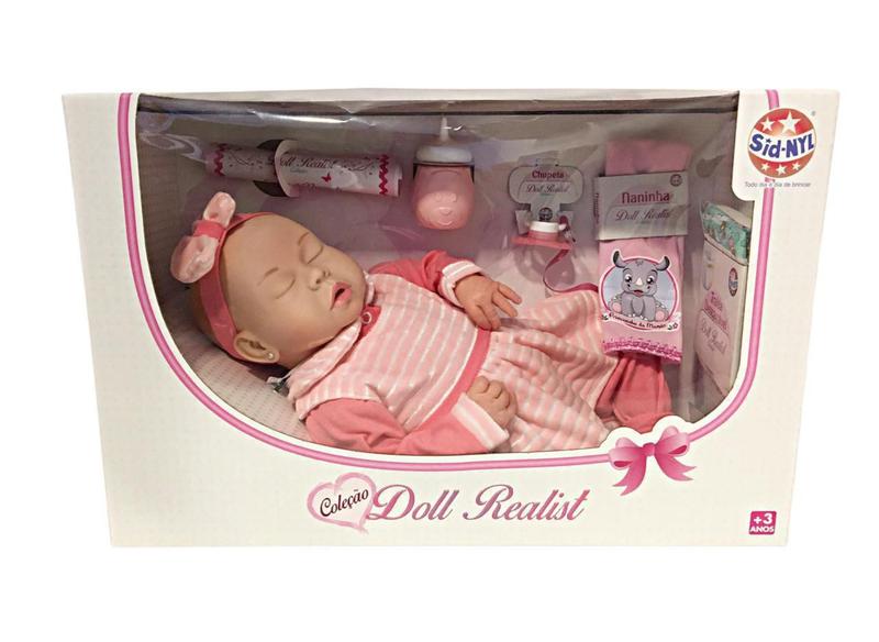 Coleção Boneca Doll Realist Luana - Sid-nyl - Baby Doll / Short Doll ...