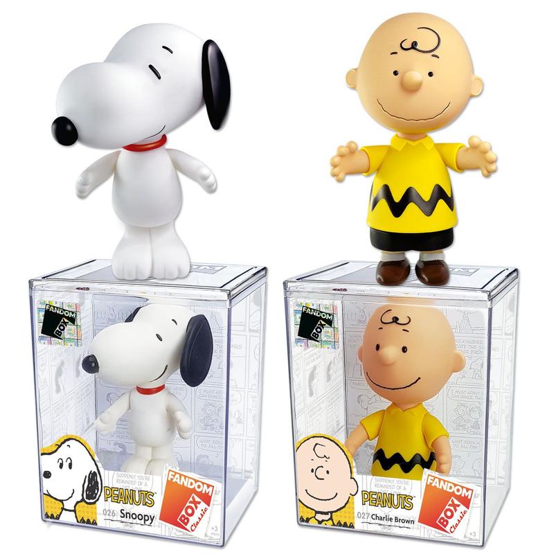 Coleção Boneco Snoopy E Charlie Brown Fandom Box Lider Brinq - LIDER ...