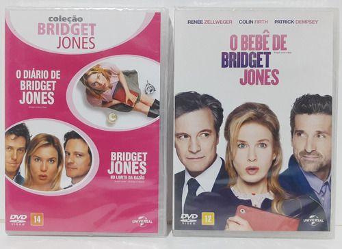 coleçao bridget jones DVD (3 dvds) original lacrado - universal ...