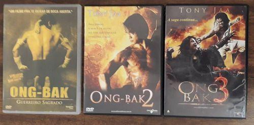 colecao Ong Bak 1 2 3 Dvd original lacrado - california - Filmes ...