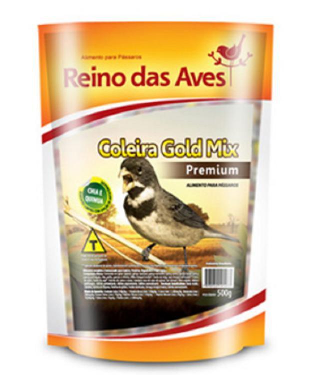 Coleira Gold Mix Premium 500gr Reino Das Aves - Outros Pets - Magazine ...