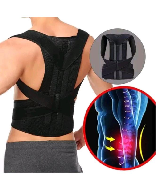 Colete Cinta Reforçada Coluna Lombar Corretor Postura Neopre - TRS ...