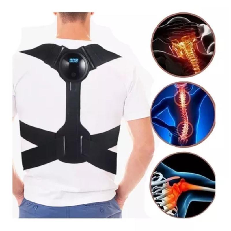 Colete Corretor de Postura Inteligente Vibra Para Corrigir Postura C ...