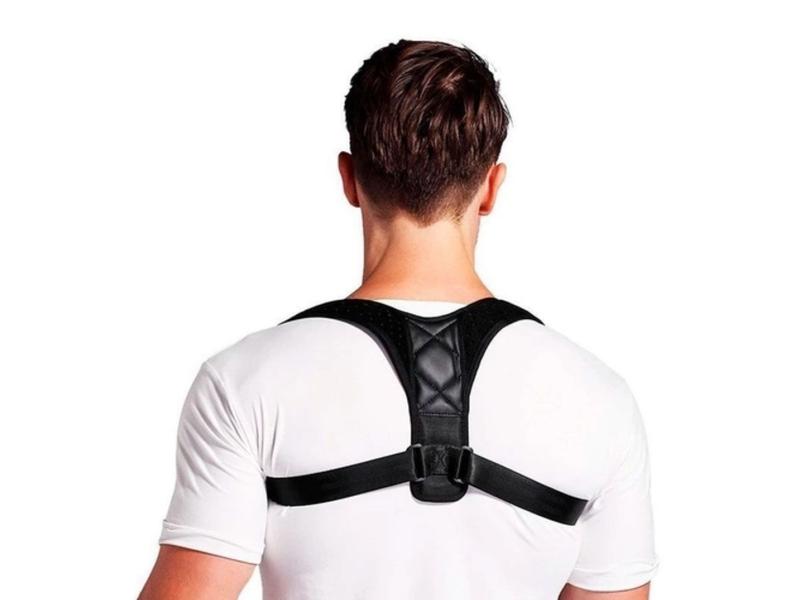 Colete Corretor Postural Ajustável Unissex Ajeita Coluna - M&C - Colete ...