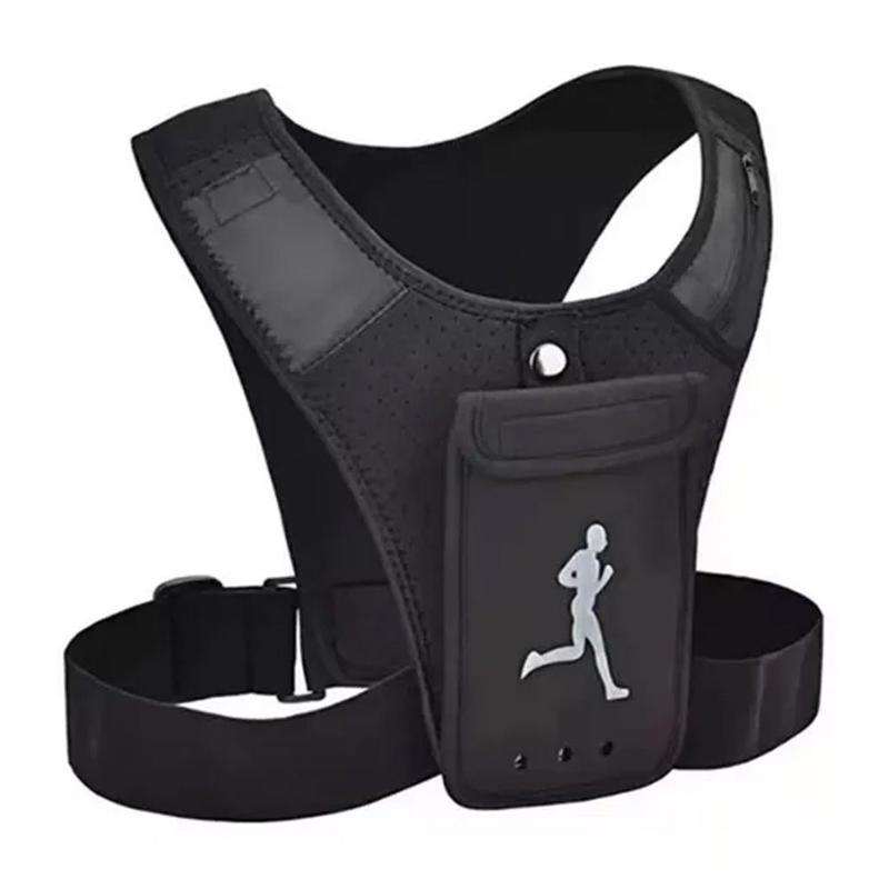 Colete esportivo dk corrida ciclismo com suporte de celular e bolsos ...