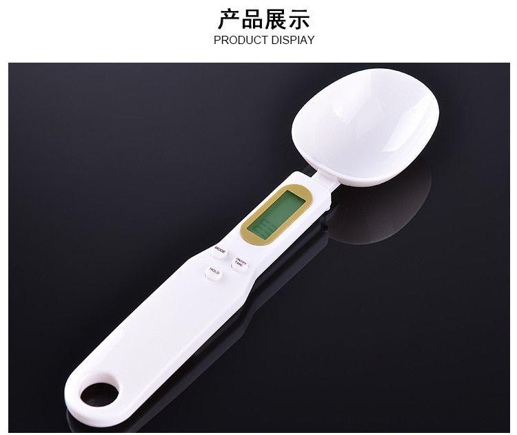 Colher de Medida Portátil com Balança Digital para Alimentos - 4IRMAOS ...