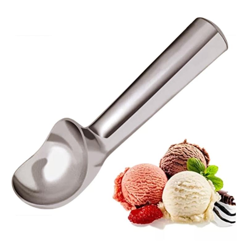 Colher De Pegar Sorvete Bola Aluminio Polido Profissional - Pegador ...