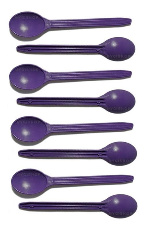 Colher descartável c/200 Unidades Roxa (açai) - SOALIM EMBALAGENS ...