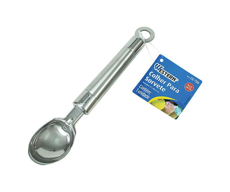 Colher Sorvete 21Cm Western Home - Colher de Sorvete - Magazine Luiza