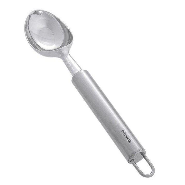 Colher Sorvete Inox Top Pratic Brinox 21,5 cm - Colher de Sorvete ...