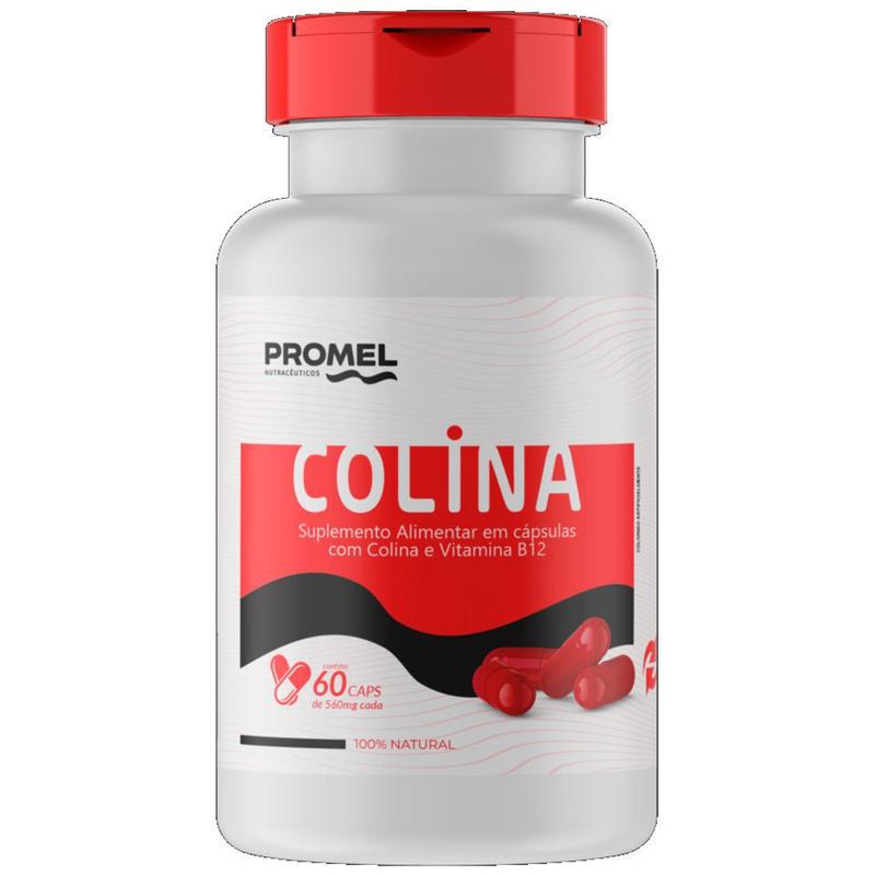 Colina + vitamina b12 60 caps 560mg - promel - Óleo de Borragem ...
