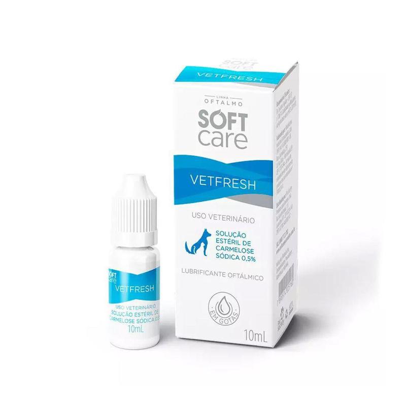 Colírio Vetfresh Soft Care para Cães e Gatos 10ml - Farmácia Pet ...