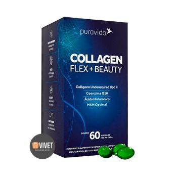 Collagen Flex+Beauty-60caps. Puravida-Colágeno Pura Vida - Colágeno ...