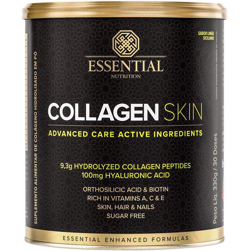 Collagen skin - 330g - ESSENTIAL NUTRITION - Colágeno - Magazine Luiza
