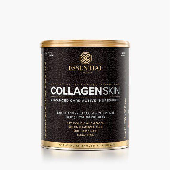 Collagen Skin Neutro Lata 330g Essential Nutrition - Colágeno ...