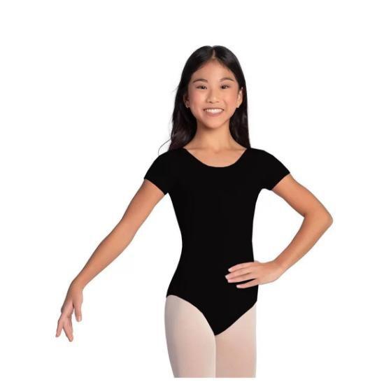 Collant manga curta ballet infantil body/ balé kids - CHARMINHO BALLET ...