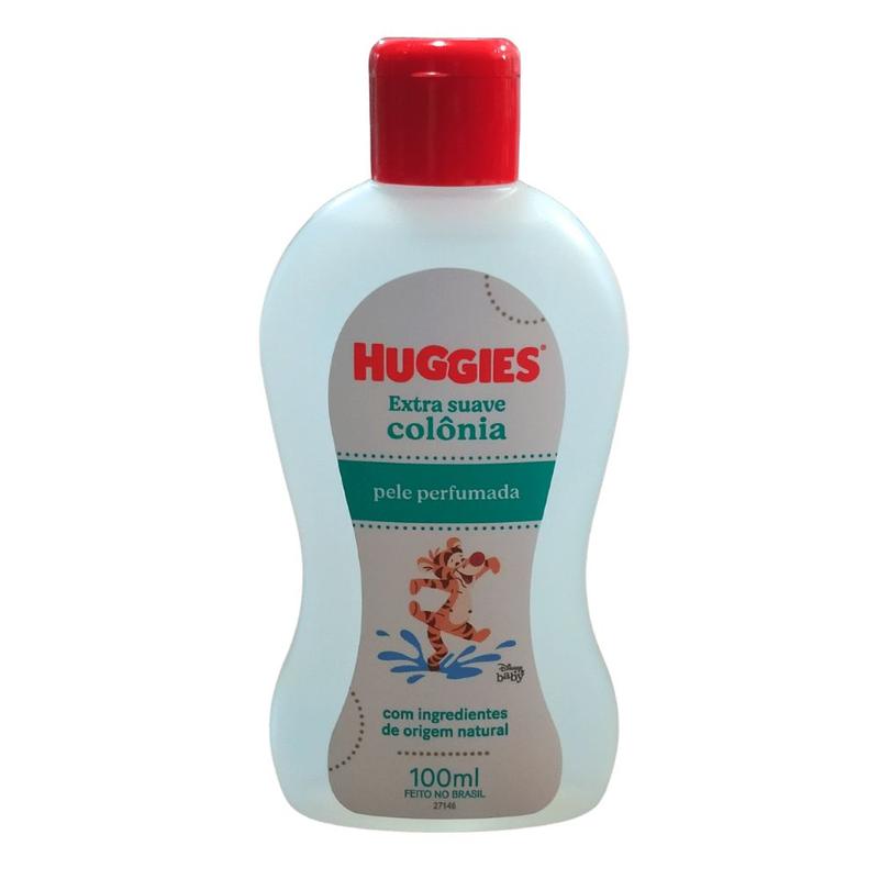 Colônia Huggies 100 ml Extra Suave HUGGIES - Limpeza Corporal ...