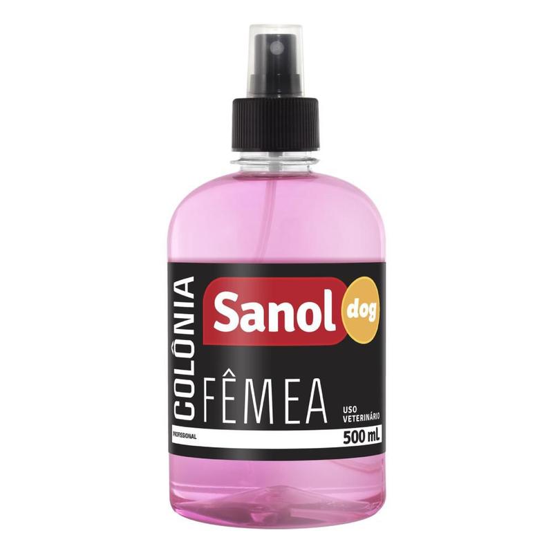 Colônia Sanol Dog Fêmea para Cães e Gatos - 500 mL - Perfume e Colônia ...