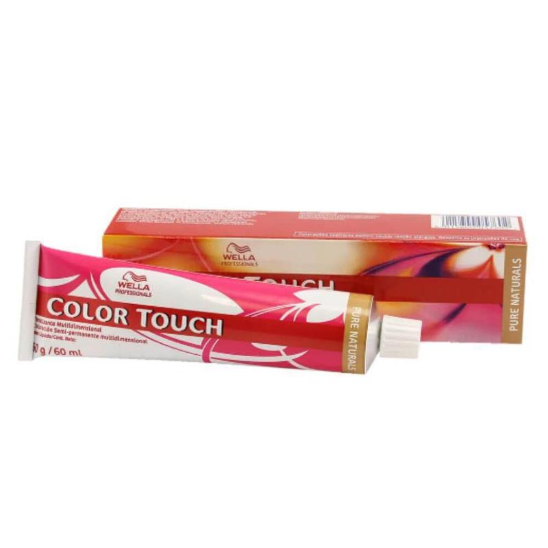 Color Touch Pure Tonalizante 5.03 Castanho Claro Natural Dourado ...