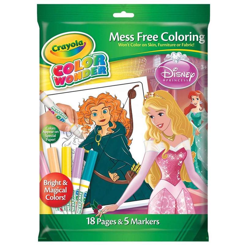 Color Wonder com Canetas - Princesas Disney - Crayola - Kit de Colorir ...
